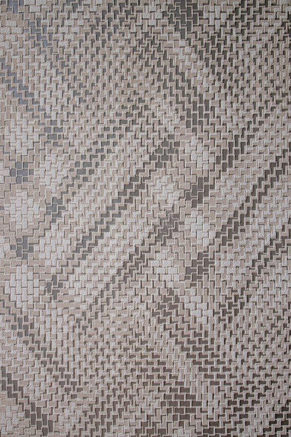 Abstract Geometric Textures Stacked and Arranged Randomly with ...