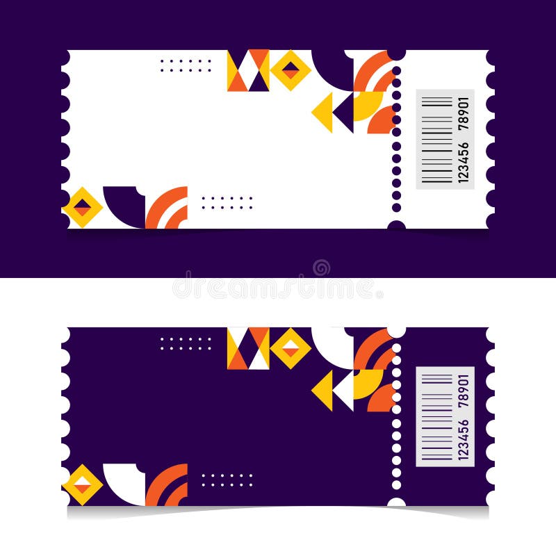 Abstract Geometric Shape Qr Code Label Design Stock Vector ...