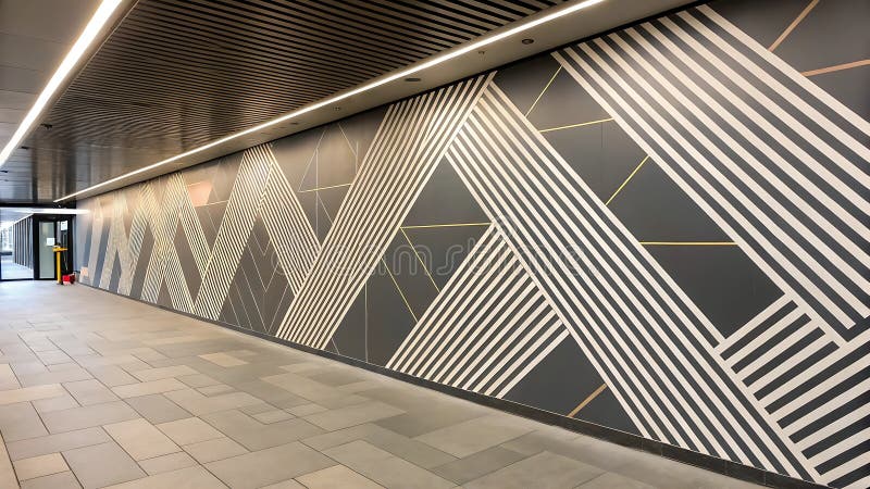 Abstract Geometric Tile Wall Pattern Texture, Modern Design. Stock ...