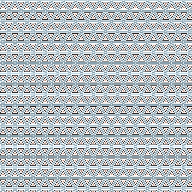 Abstract Geometric Triangle Gray Plaid Ethnic Fabric Illustration ...