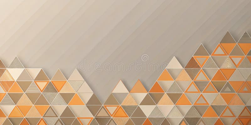 Abstract Geometric Triangle Pattern Background Design with Subtle ...