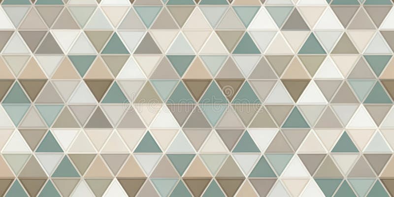 Abstract Geometric Triangle Pattern Background with Subtle Color ...