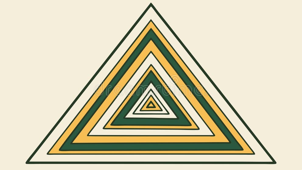 Abstract Geometric Triangle Pattern Colorful Decorative Design, Vector ...