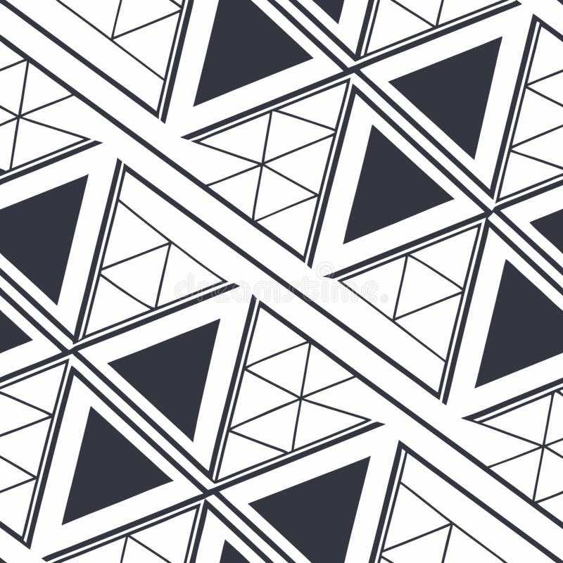 Abstract Geometric Triangle Pattern Design, Vector Design Generative AI Stock Vector ...