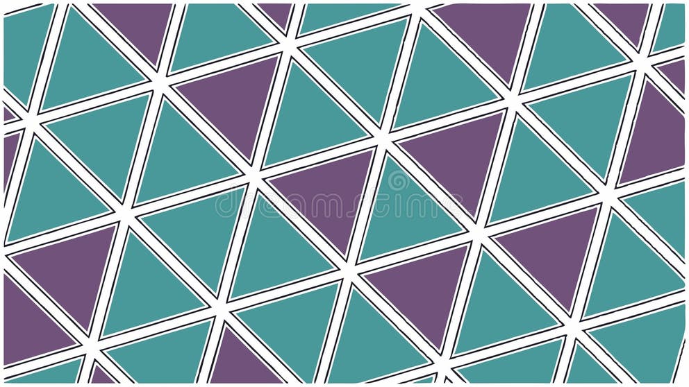 Abstract Geometric Triangle Pattern, Seamless Modern Design Element, Vector Design Generative AI ...