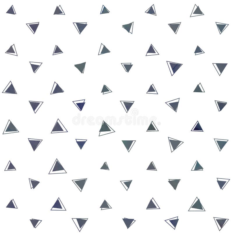 Abstract Geometric Triangle Pattern. Stock Illustration - Illustration ...