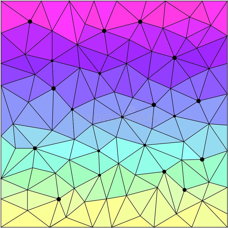 Abstract Geometric Triangle Polygonal Pattern Backgrou Stock ...