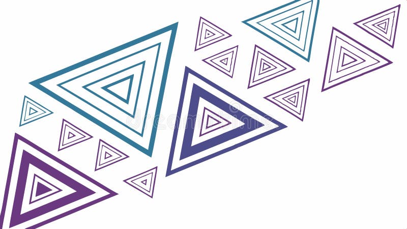 Abstract Geometric Triangular Pattern Abstract Art Vector Design Generative Ai Stock