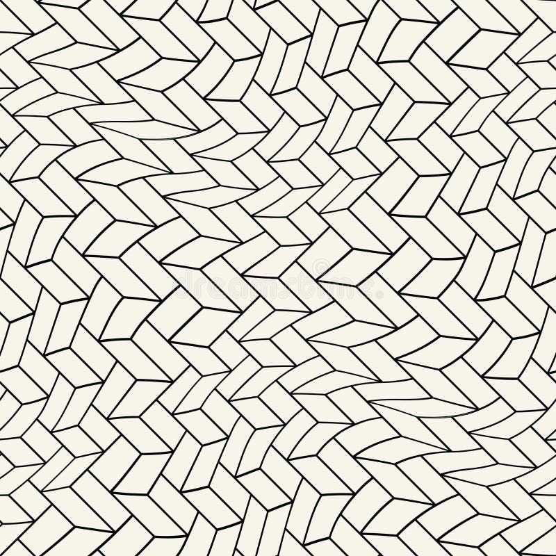 Abstract Geometric Trippy Cubes 3d Illusion Pattern Stock Vector ...