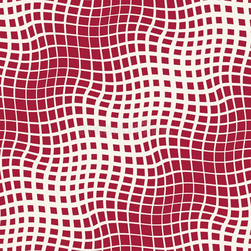 Abstract Geometric Trippy Red Background Pattern Graphic Stock Vector ...