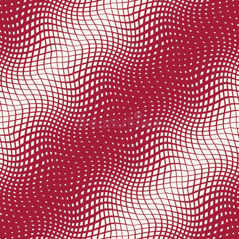 Abstract Geometric Trippy Red Background Pattern Graphic Stock Vector ...