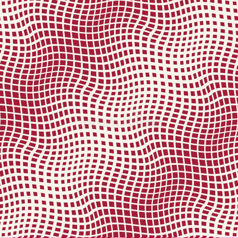 Abstract Geometric Trippy Red Background Pattern Stock Vector ...