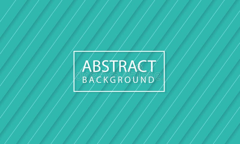 Abstract Geometric Turquoise Color Background. Vector, Illustration ...