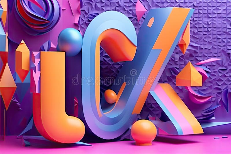 Geometric Letterforms Stock Illustrations – 245 Geometric Letterforms ...