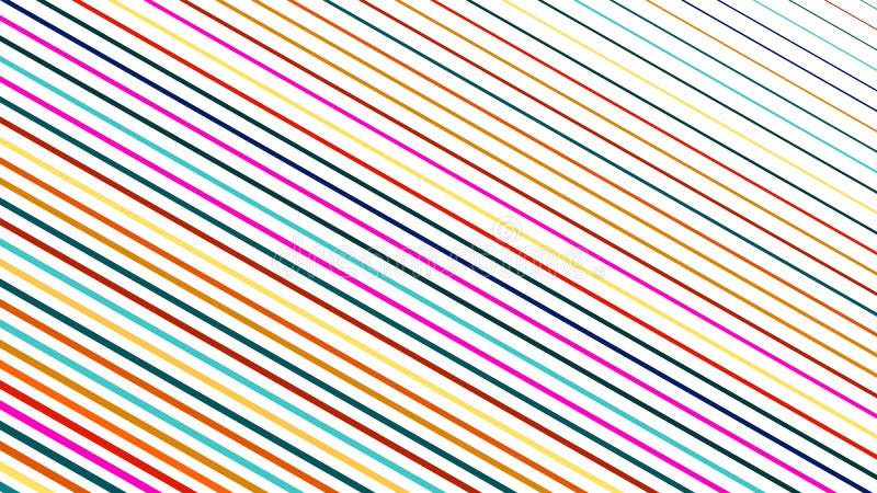 Abstract Geometric Vector Background of Diagonal Parallel Colored Lines ...