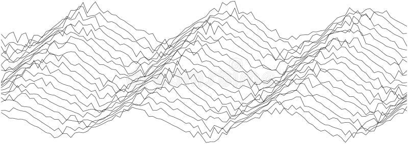 Abstract Geometric Wave Pattern Design for Modern Backgrounds and ...