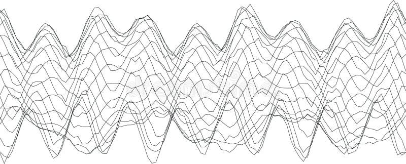 Abstract Geometric Wave Pattern for Modern Design and Decoration ...