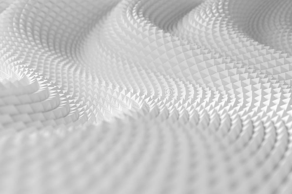 Abstract Geometric Wave Pattern with Pyramid Texture for Modern Design ...