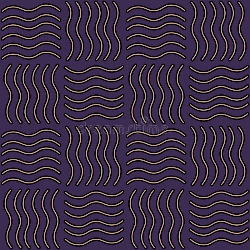 Abstract Geometric Waves Print for Fabrics and Textiles and Packaging ...