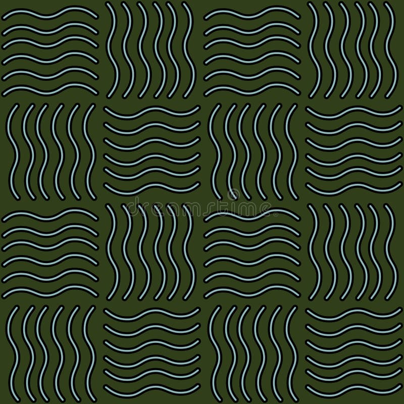 Abstract Geometric Waves Print for Fabrics and Textiles and Packaging ...