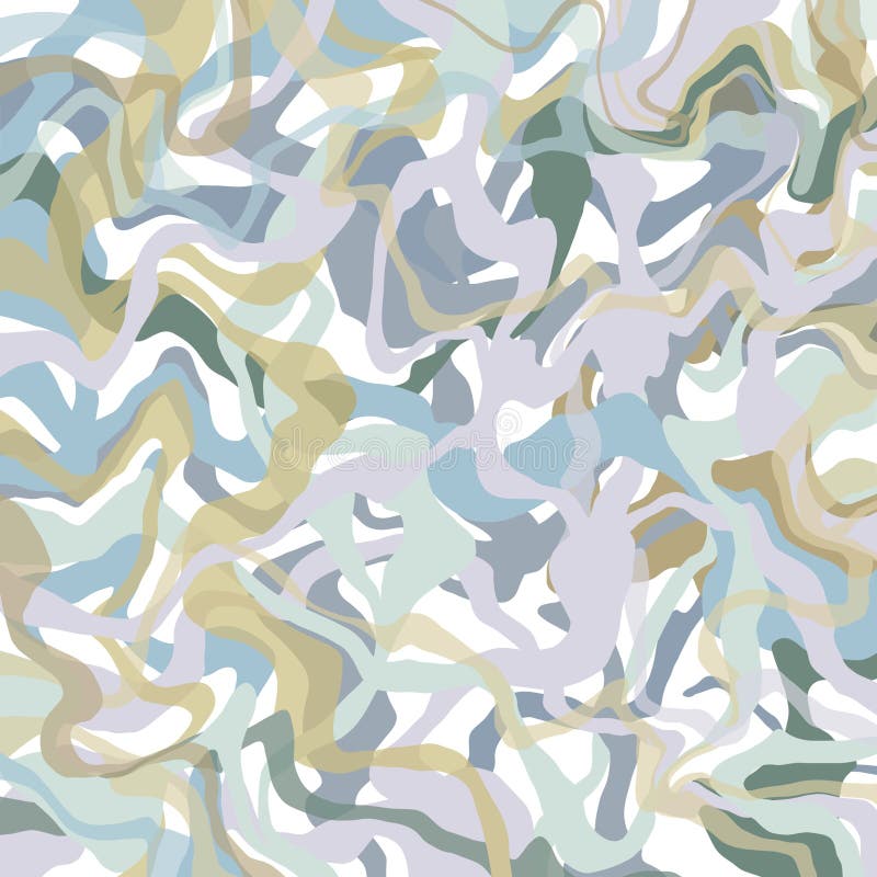 Abstract Geometric Wavy Layered Marble Texture in Light Muted Pastel ...