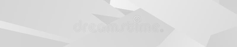 Abstract Geometric White Background with Overlapping 3d Shapes Creating ...