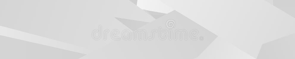 Abstract Geometric White Background with Overlapping 3d Shapes Creating ...