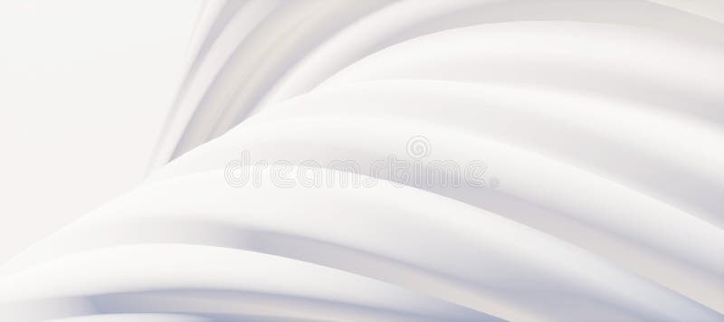 Colorful Abstract Panoramic Background: Geometric White Matte Curve ...