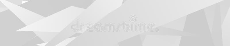 Abstract Geometric White and Gray Background with Overlapping Triangles ...