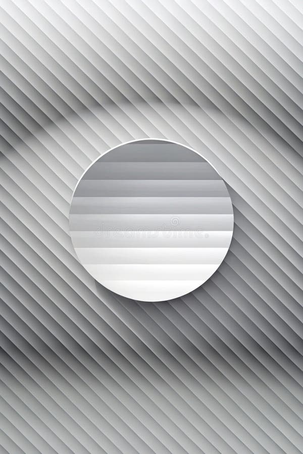 Abstract Geometric White and Gray Color Background. Gradient Stripes ...