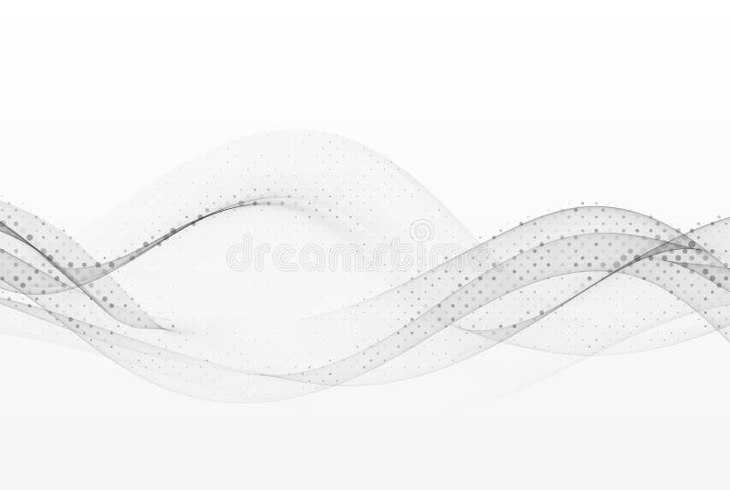Abstract Geometric White and Gray Color Background with Halftone Effect ...