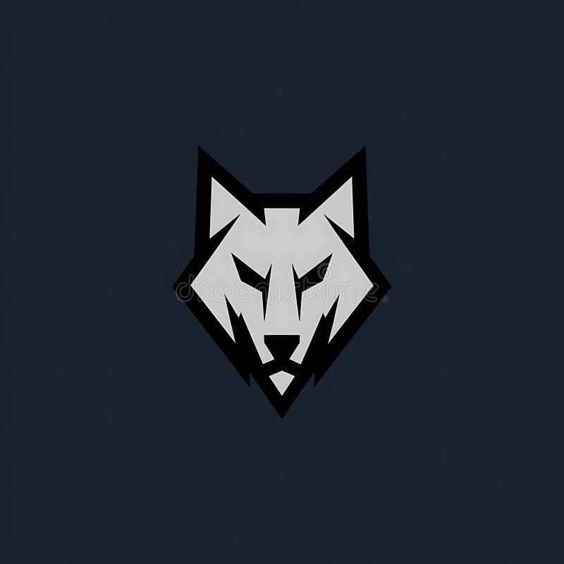 Abstract Wolf Logo