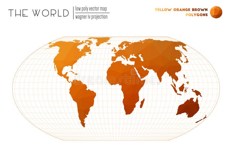 Abstract Geometric World Map. Stock Vector - Illustration of border ... Abstract Geometric World Map. Stock Vector - Illustration of border ...