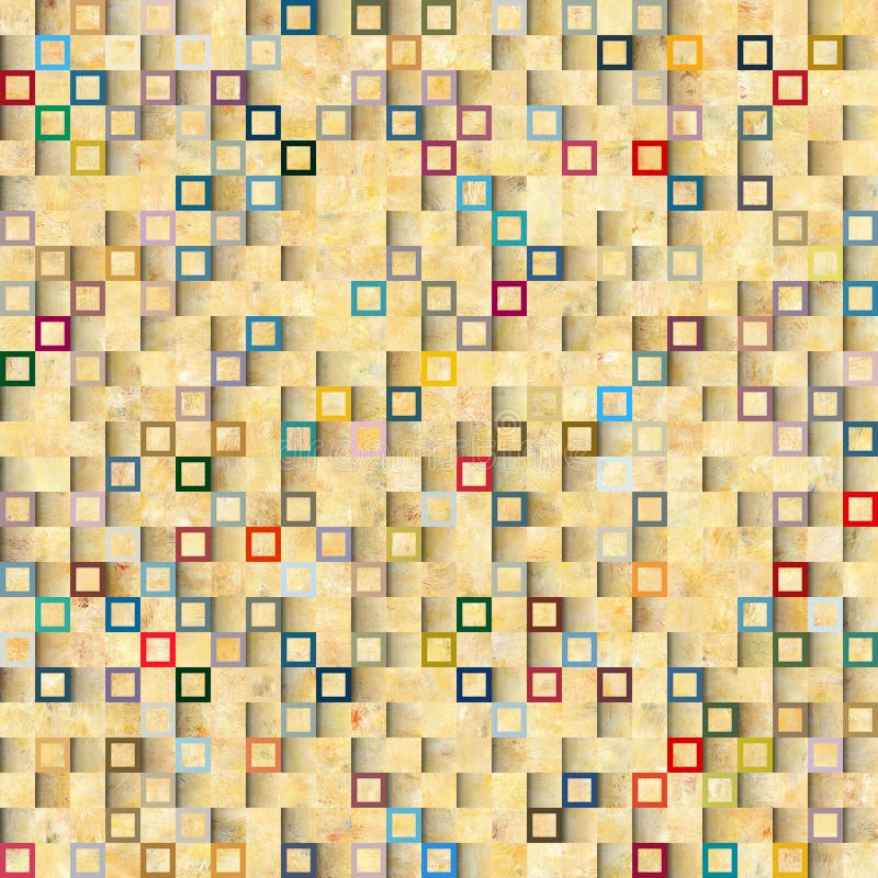 Abstract Geometrical Background. Pattern with Frame Shapes Stock ...