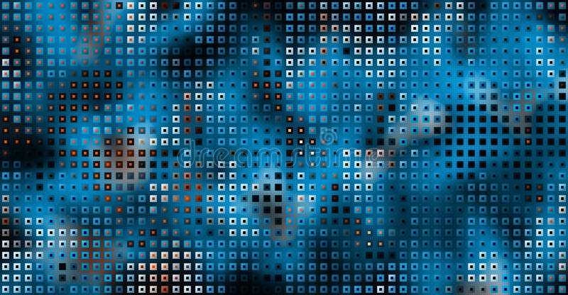 Abstract Geometrical Background. Pattern with Random Shapes Stock Photo ...