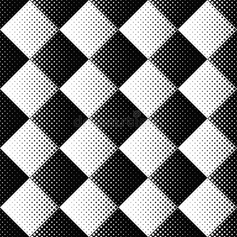 Abstract Geometrical Black and White Dot Pattern Background Stock ...