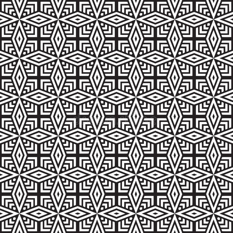 Abstract Stars Geometrical Double Imposed Design Seamless Background ...