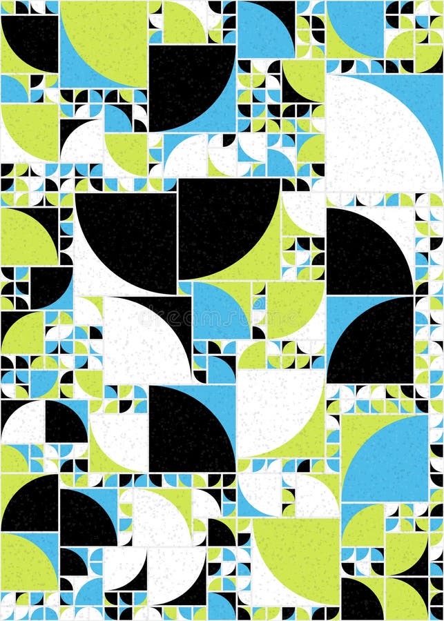 Abstract Geometric Pattern Generative Computational Art Illustration