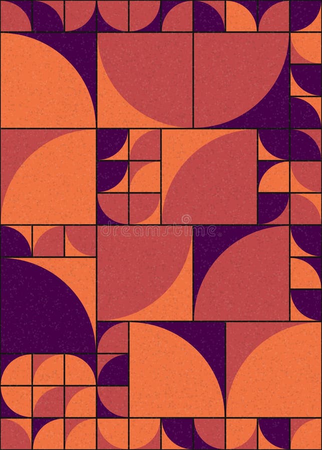 Abstract Geometric Pattern Generative Computational Art Illustration