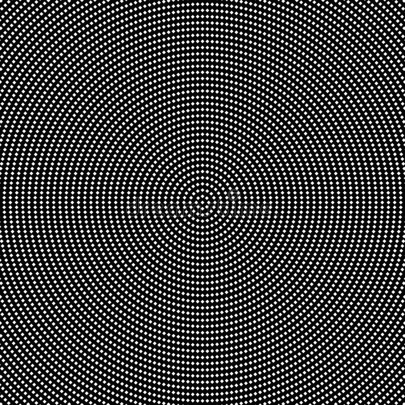 Abstract Geometrical Halftone Round Square Pattern Background Design ...
