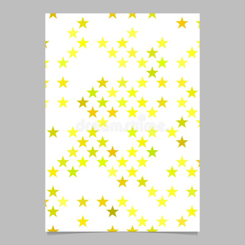 Abstract Geometrical Pentagram Pattern Poster Template Background ...