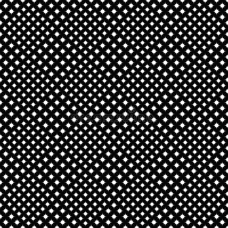 Abstract Geometrical Seamless Curved Star Pattern Background Stock ...