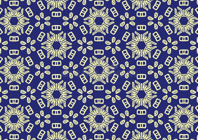 Abstract Geometrics Blue Background Repeat Printing Pattern for Fabrics ...