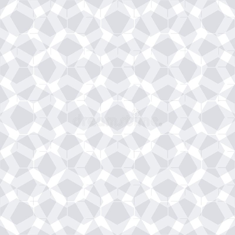 Abstract Geometry Diamond Square in Grey and White Seamless Pattern ...