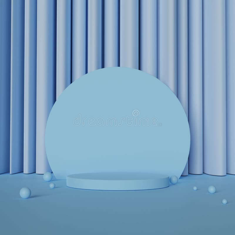 Abstract Geometry Display Shape with Empty Space. Podium Minimalist ...