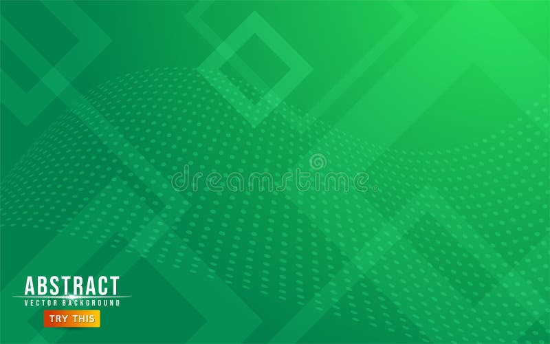 Abstract Geometry Green Background. Modern Abstract Geometry Background ...