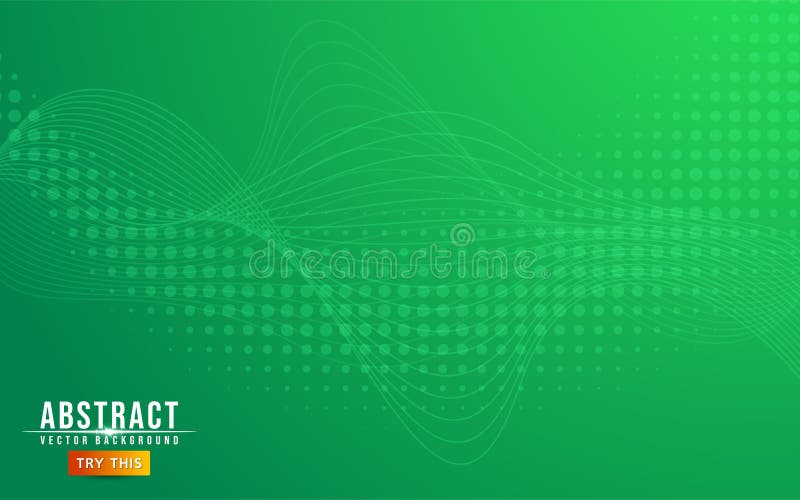 Abstract Geometry Green Background. Modern Abstract Geometry Background ...