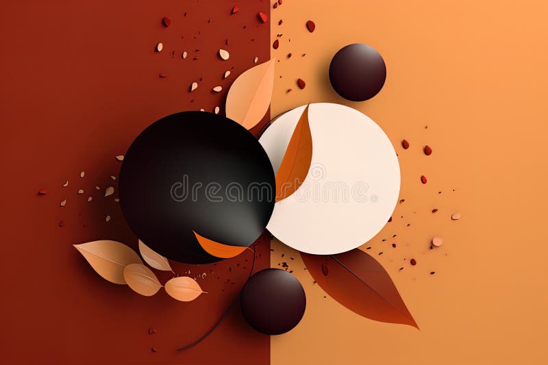 Abstract Geometry Illustration with Minimal Elements. Abstract ...