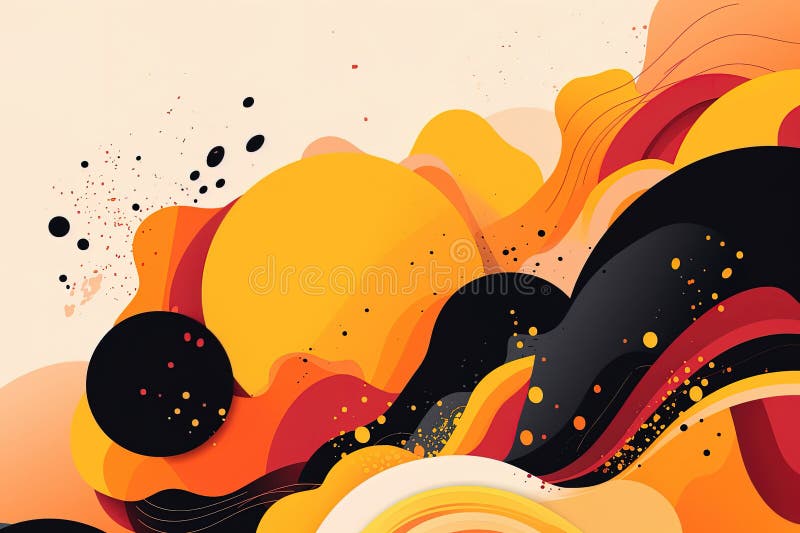 Abstract Geometry Illustration with Minimal Elements. Abstract ...