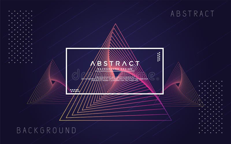 Abstract Geometry Modern Background Stock Vector - Illustration of ...